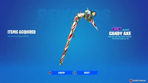 How To Get Candy Axe Pickaxe Now Free In Fortnite Free Candy Axe