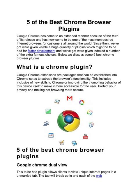 Ppt 5 Of The Best Chrome Browser Plugins Powerpoint Presentation Free Download Id11589997