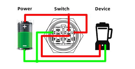 Big Push Button Switch Metal Plastic For Customized Production
