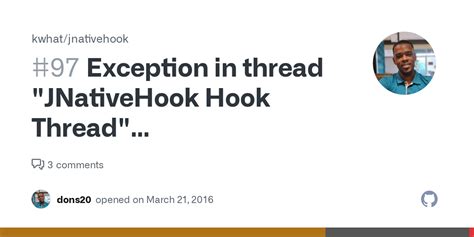 exception in thread jnativehook hook thread java lang unsatisfiedlinkerror · issue 97 · kwhat