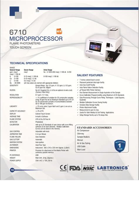 Microprocessor Flame Photometer At ₹ 94000 Odhav Ahmedabad Id