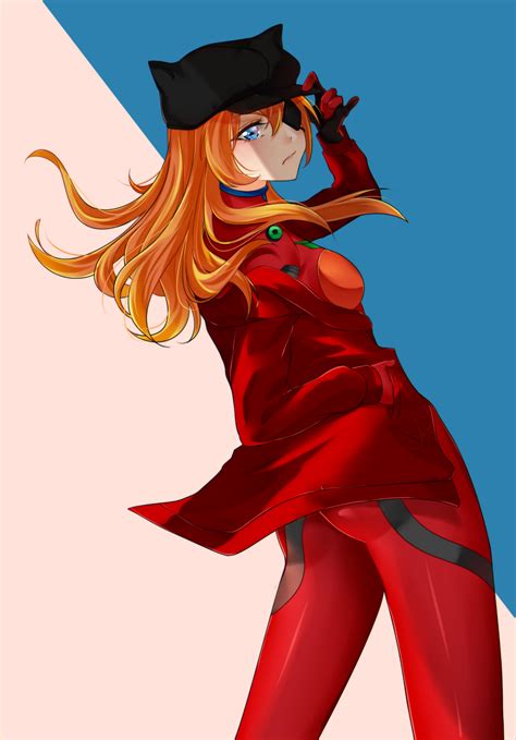 Eye Patch Asuka Drawn By Me Rasuka