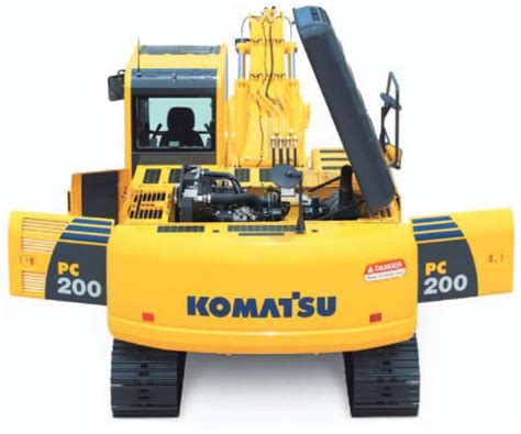 Komatsu Pc200 8 Excavator Specs Weight And Dimensions Codeready