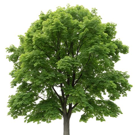A Vibrant Sugar Maple Tree With Dense Green Foliage Providing Shade And A Sense Of Tranquility