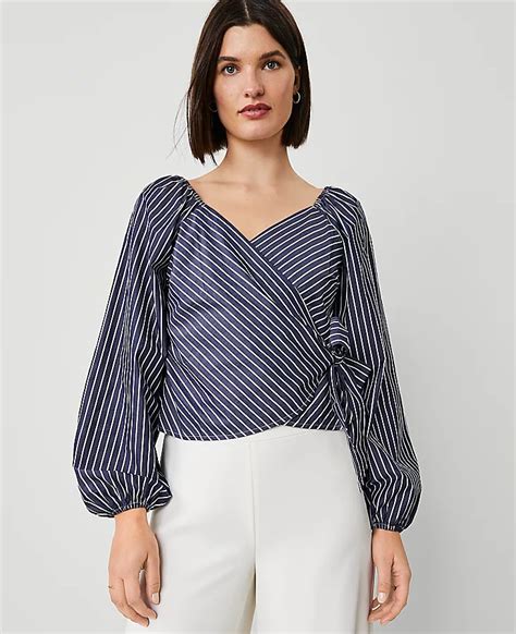 Wrap Tops For Women Ann Taylor
