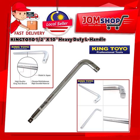 Ori King Toyo 1 2 X 12 Heavy Duty L Handle L Spanner Box Socket