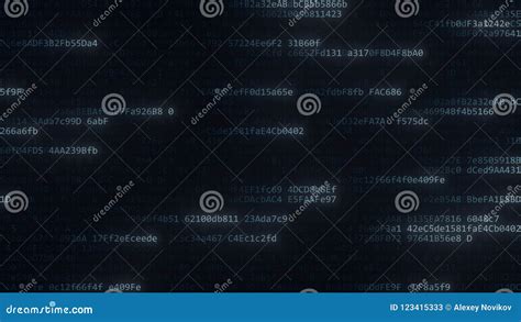 Flashing Computer Symbols On The Screen Loopable Motion Background Stock Video Video Of Dark