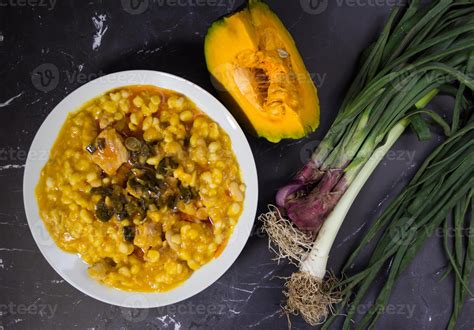 Northern Locro Dish And Ingredients Typical To Celebrate National Days
