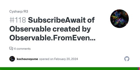 Subscribeawait Of Observable Created By Observablefromevent Is Not Disposed When Canceled