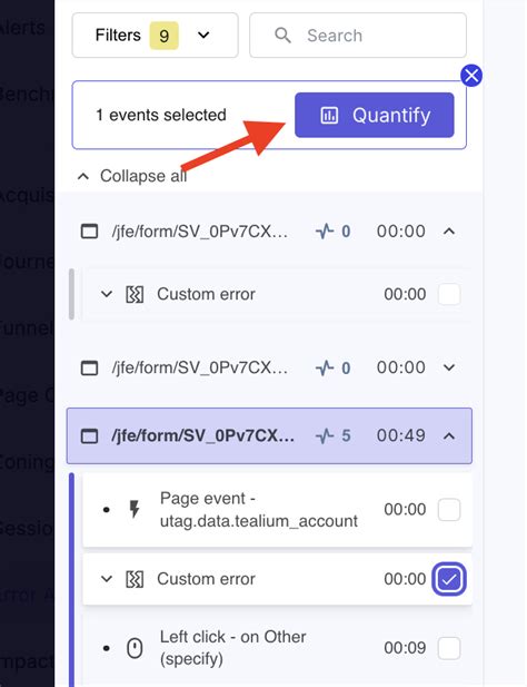 Error Analysis And Session Replay Contentsquare Help Center