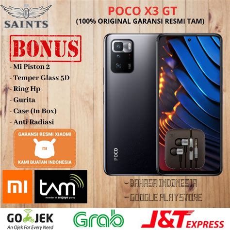 Jual Xiaomi Poco X Gt G Tam Ram Gb Rom B Gb Garansi Resmi Xiaomi Segel No Repack