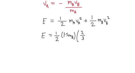 II An Internal Explosion Breaks An Object Initially At Rest Into Two Pieces One Of Which