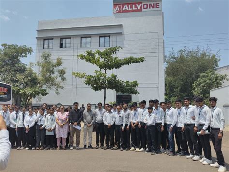 Industrialvisit Allyoneindustries Engineeringexcellence Pranav Khaire