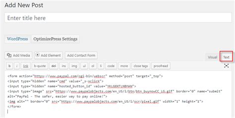 How To Add A PayPal Button In WordPress SitePoint