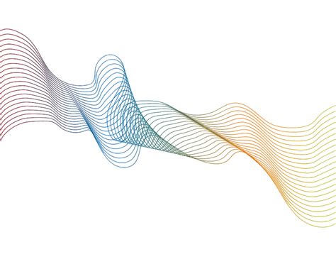 웨이브 라인 그래픽 일러스트 과학 기술 미래 그래픽 Png 일러스트 및 벡터 에 대한 무료 다운로드 Pngtree