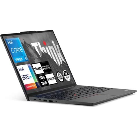 Lenovo Thinkpad E Gen Intel Core I U Gb Gb Ssd Wuxga Freedos Ta Nabilir