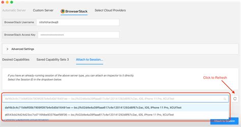 Interactive Debugging Browserstack Docs