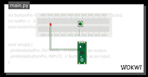 Blink With Micropython Copy Wokwi Esp32 Stm32 Arduino Simulator
