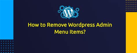 How To Remove Wordpress Admin Menu Items For Specific User Roles Wp Simple Hacks