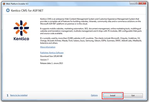 Kentico Cms 7 Is Now Available In Windows Web Application Gallery And Windows Azure Websites
