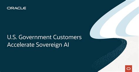 Deepak Suryawanshi On Linkedin Oracle Us Government Cloud Customers