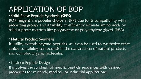 Bop Reagent Synthetic Coupling Reagent Pptx
