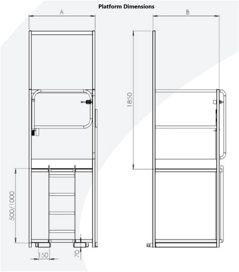 Raised Height Work Platform