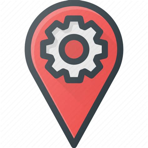 Geolocation Location Map Pin Settings Icon Download On Iconfinder