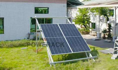 Aluminum Solar Pv Panel Racking Bracket Structure Ground Mounting System China Pv Panel