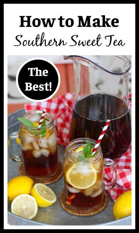 How To Make Southern Sweet Tea Perfect Every Time A Forks Tale