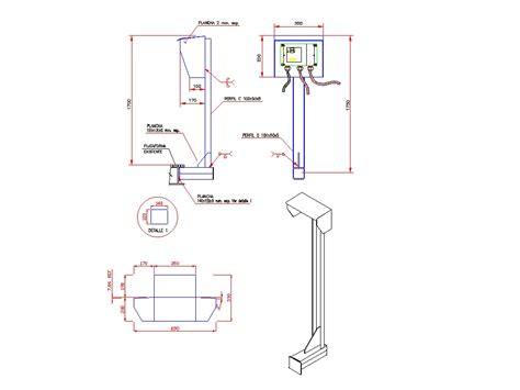 Sensor Mounting In Autocad Download Cad Free 69 94 Kb Bibliocad