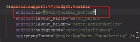 Create Multiple Action Bars