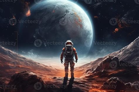 Astronaut And Space Wallpaper