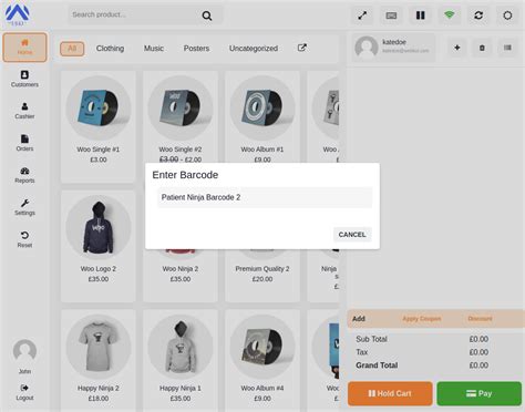 WooCommerce POS Multiple Barcode Add Quantity Via Barcodes