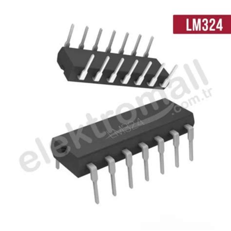 Lm324 Dip 14 Quad Op Amp Entegre Elektromall