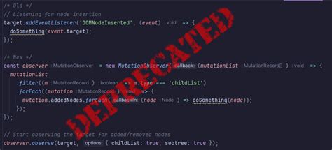 Mutation Events Are Deprecated Heres How To Replace Them With