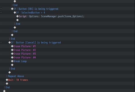 picture based menu rpg maker forums