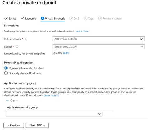 Azure Digital Twins에 대한 프라이빗 액세스 사용 Azure Digital Twins Microsoft Learn