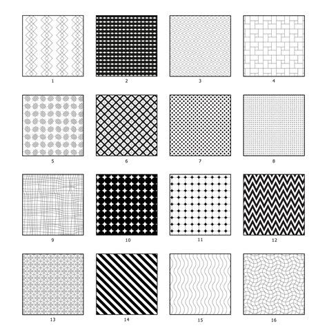 Illustrator Pattern Library Meshes