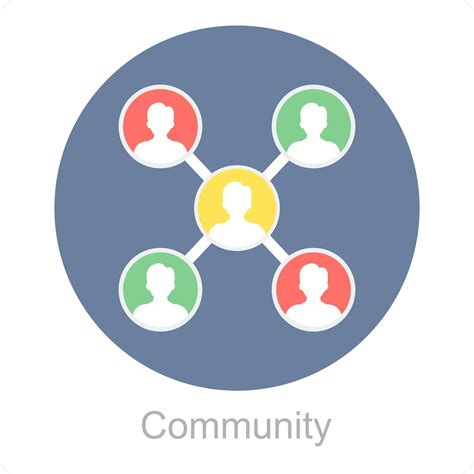 Community And Connection Icon Concept 41647709 Vector Art At Vecteezy