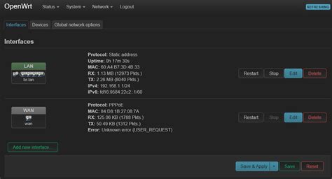 Cannot Connect With PPPoE Installing And Using OpenWrt OpenWrt Forum