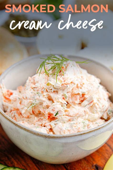 Smoked Salmon Cream Cheese Spread Buns In My Oven