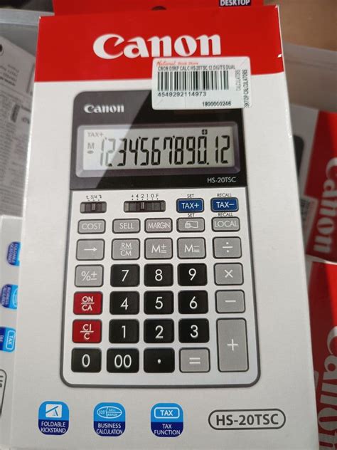 Canon Calculator Computers Tech Office Business Technology On Carousell