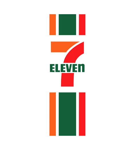 7 Eleven Logos Digital Art By Robert Slater Pixels
