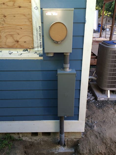 Install Meter Box And Breaker Box