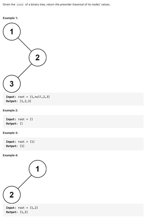 144 Binary Tree Preorder Traversal Kickstart Coding