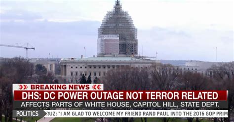 DHS DC Power Outage Not Terror Related