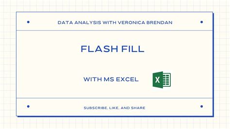 Ms Excel Flash Fill Msexcel With Seven Different Examples Youtube