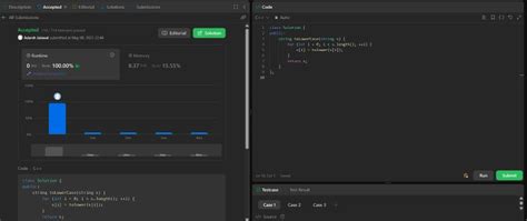 100daysofcode 100daysofcode Leetcode Cpp Stringhandling Adarsh