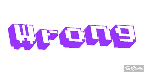 wrong word animated logo designs